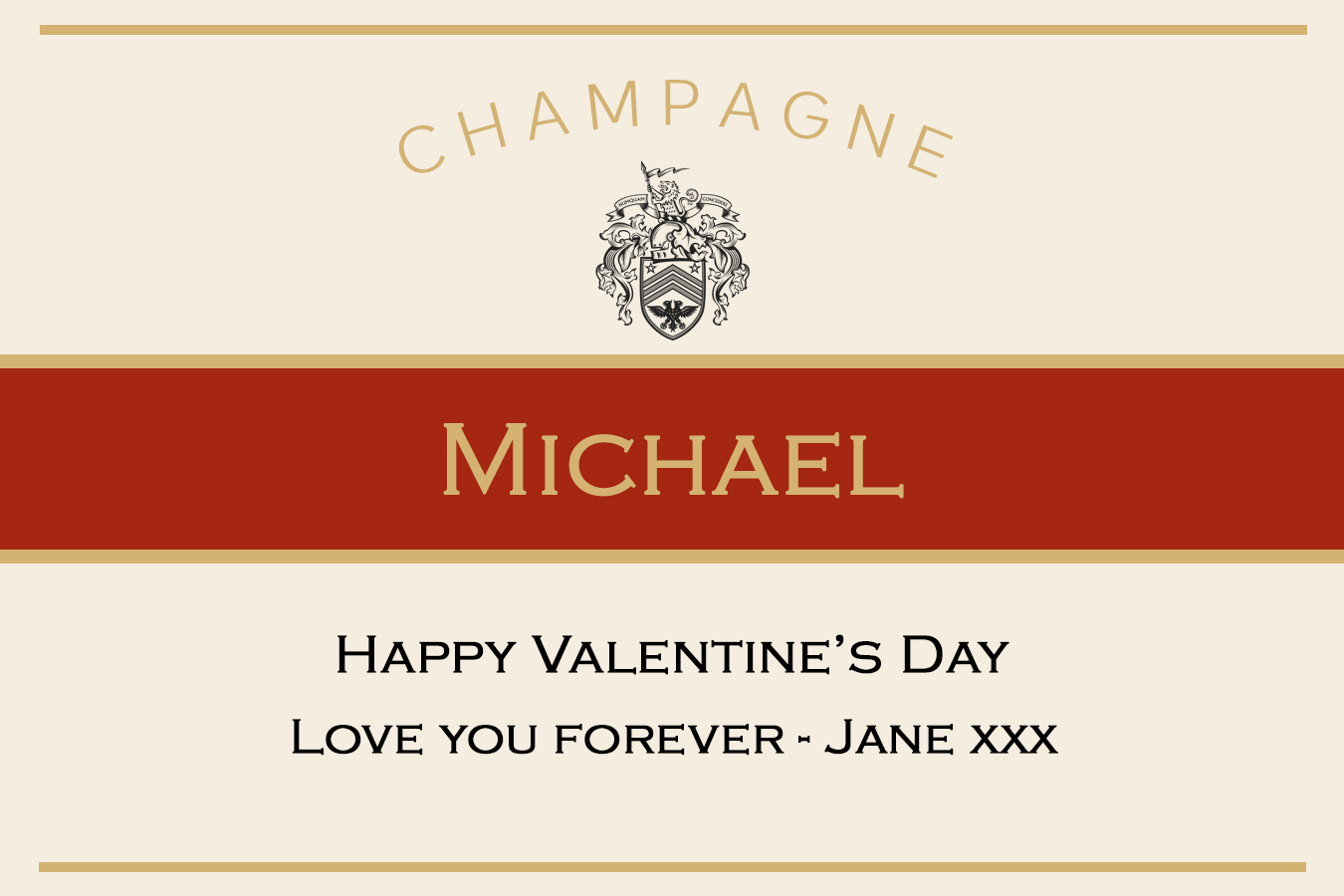 Mercier Red Label Love Champagne
