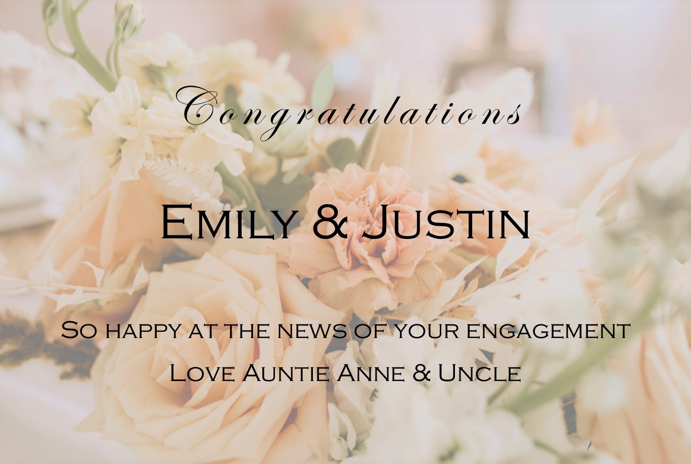 Prosecco Congratulations