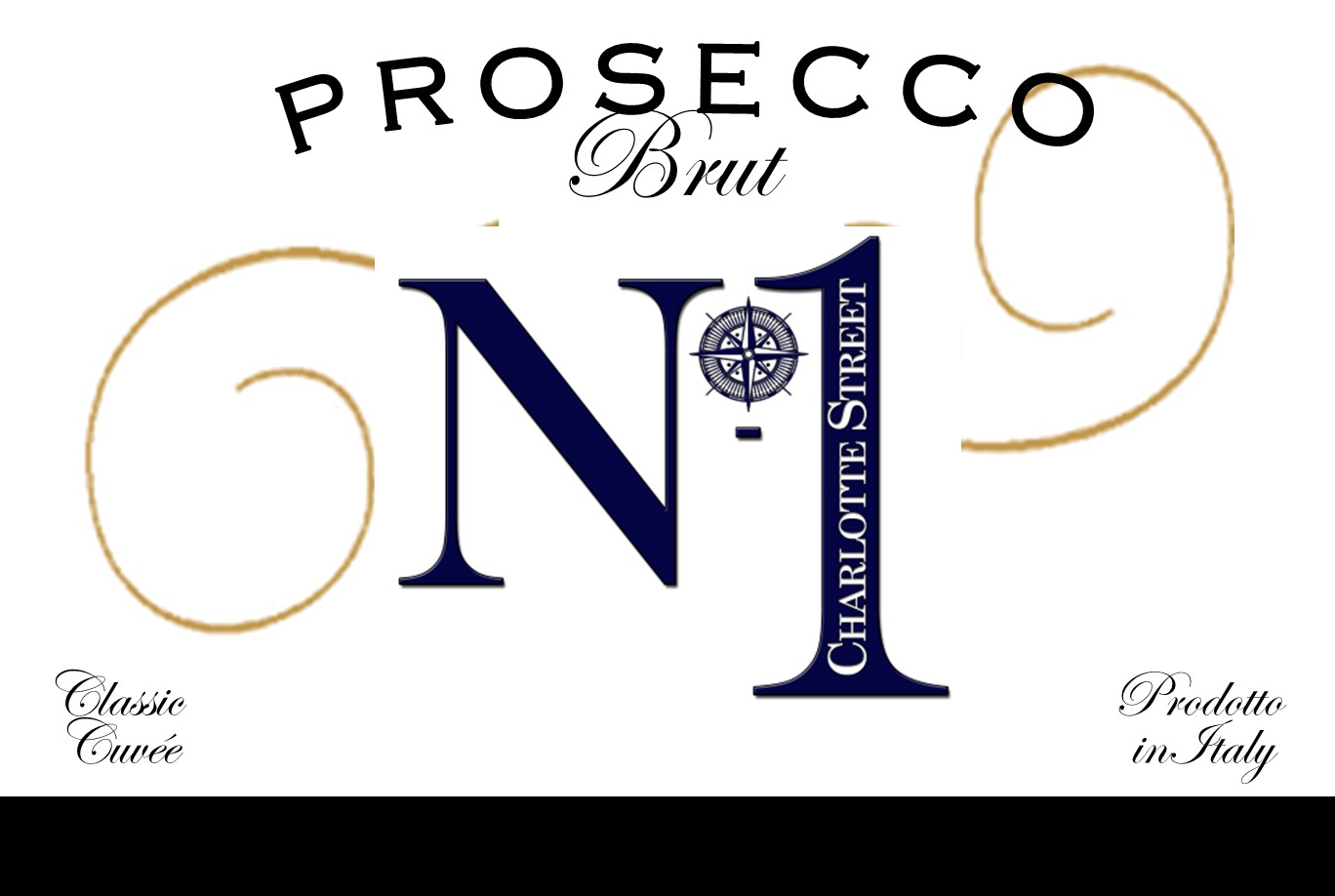 Prosecco Corporate Swirl Logo Only No 1
